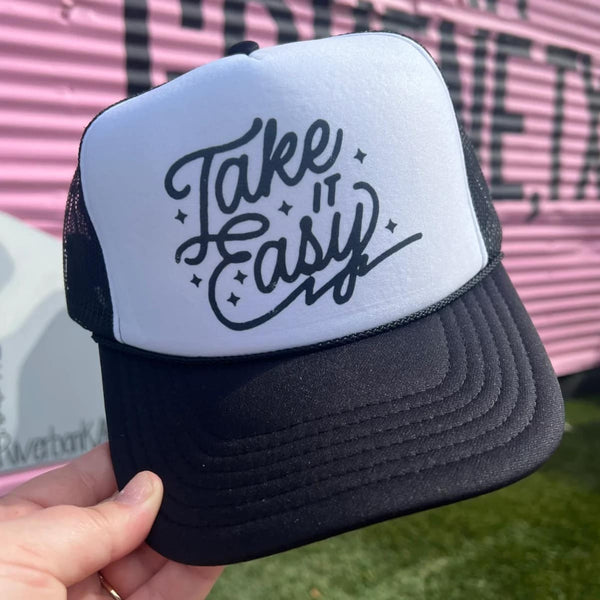 Take It Easy Trucker Hat – The Tin Cactus