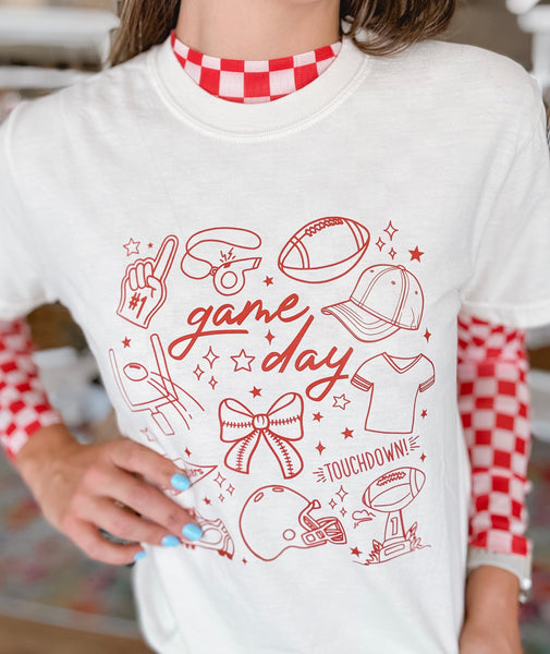 Nebraska Football Collage Tee – The Tin Cactus